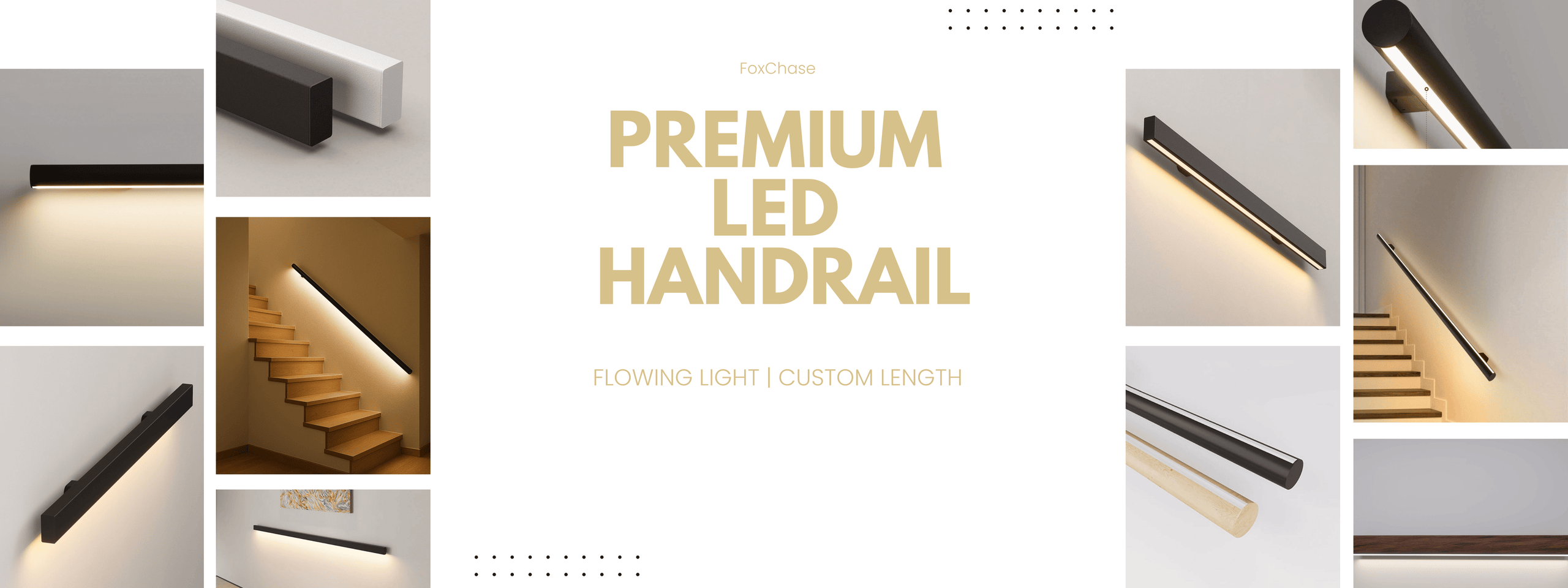 LED Handrails | Custom Illuminated Stair Handrails and Lighted Railing ...